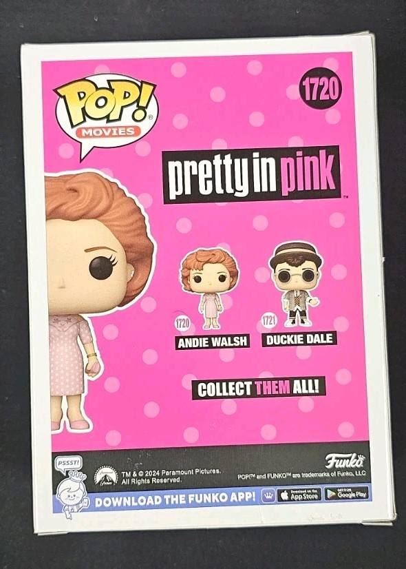 Molly Ringwald Funko Pop Autographed Movies 1720 Pretty In Pink Andie ...