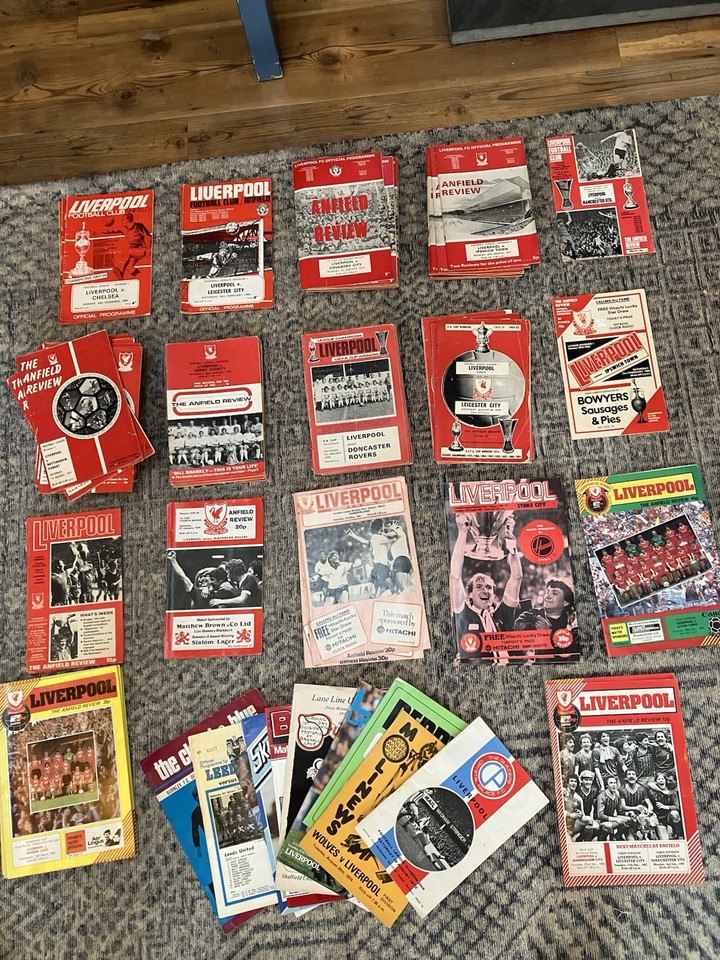 Liverpool FC Football Programmes | eBay