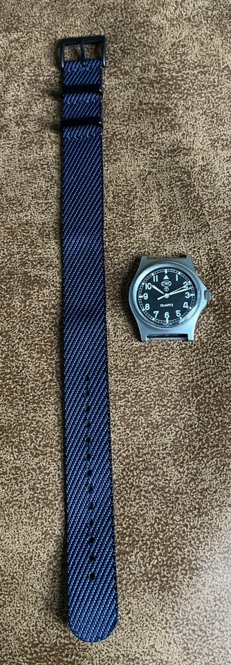 Genuine CWC G10 British Army issued watch 1989 inc new strap | eBay