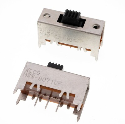 Alco MSS-90710F SPDT TOP PC MOUNT SLIDE SWITCH NOS, Lot of 5 | eBay