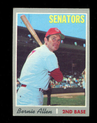 1970 Topps Baseball #577 Bernie Allen Card - EX #3049 | eBay