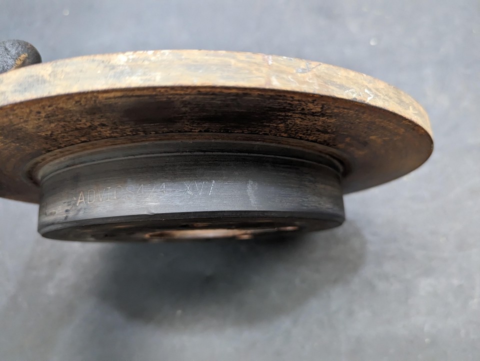 Rear Right Brake Rotor Disc 2021 Toyota RAV4 42431-06180 2019 2020 2022 ...