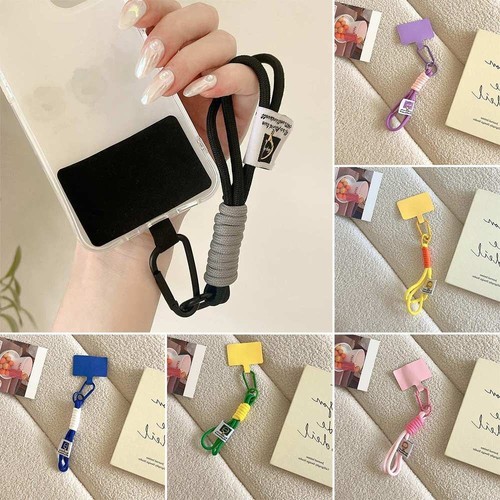 Keychain Phone Lanyard Nylon Hanging Rope Anti-lost Rope Phone ...