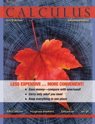 Calculus : Multivariable, Sixth Edition Binder Ready Version by ...