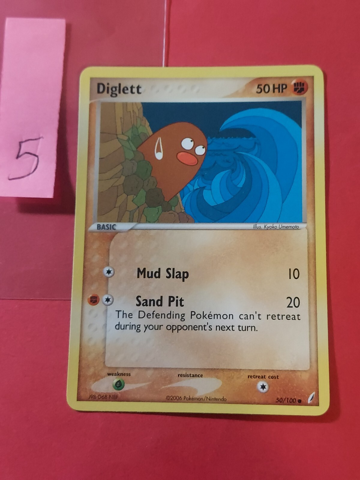 2006 Pokemon EX Crystal Guardians #50 Diglett, C, NF/H, cd5 | eBay