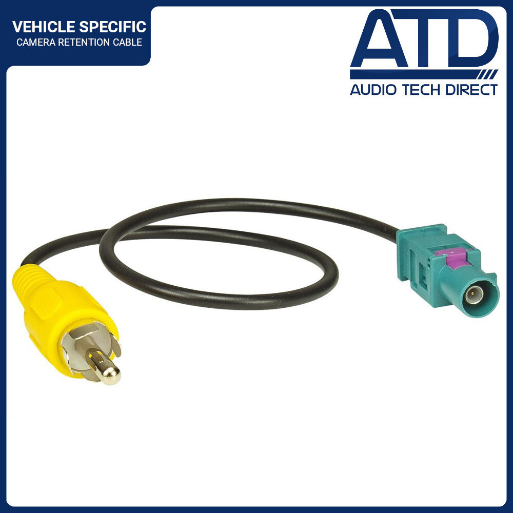 Male Fakra RCA For Mercedes Comand Reverse Camera Retention Cable Radio ...