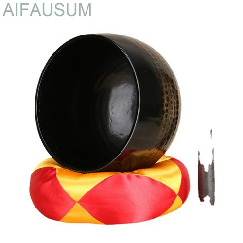 3.5" -16" tibetan singing bowl healing drum Copper Chime alms Buddha ...