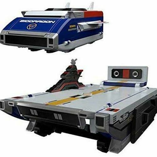 Power Rangers Choudenshi Bioman Super Minipla BioDragon Megazord ...