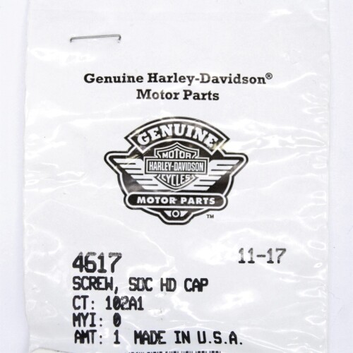 Harley-Davidson Socket Head Cap Screw Part Number - 4617 | eBay