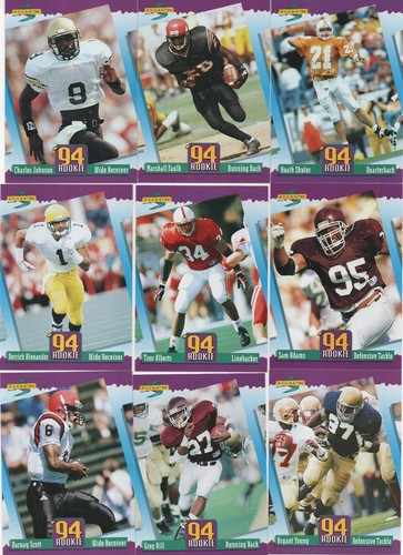 1994 Score NFL Football Complete Set all cards #1-330 Near Mint/NM-MT ...