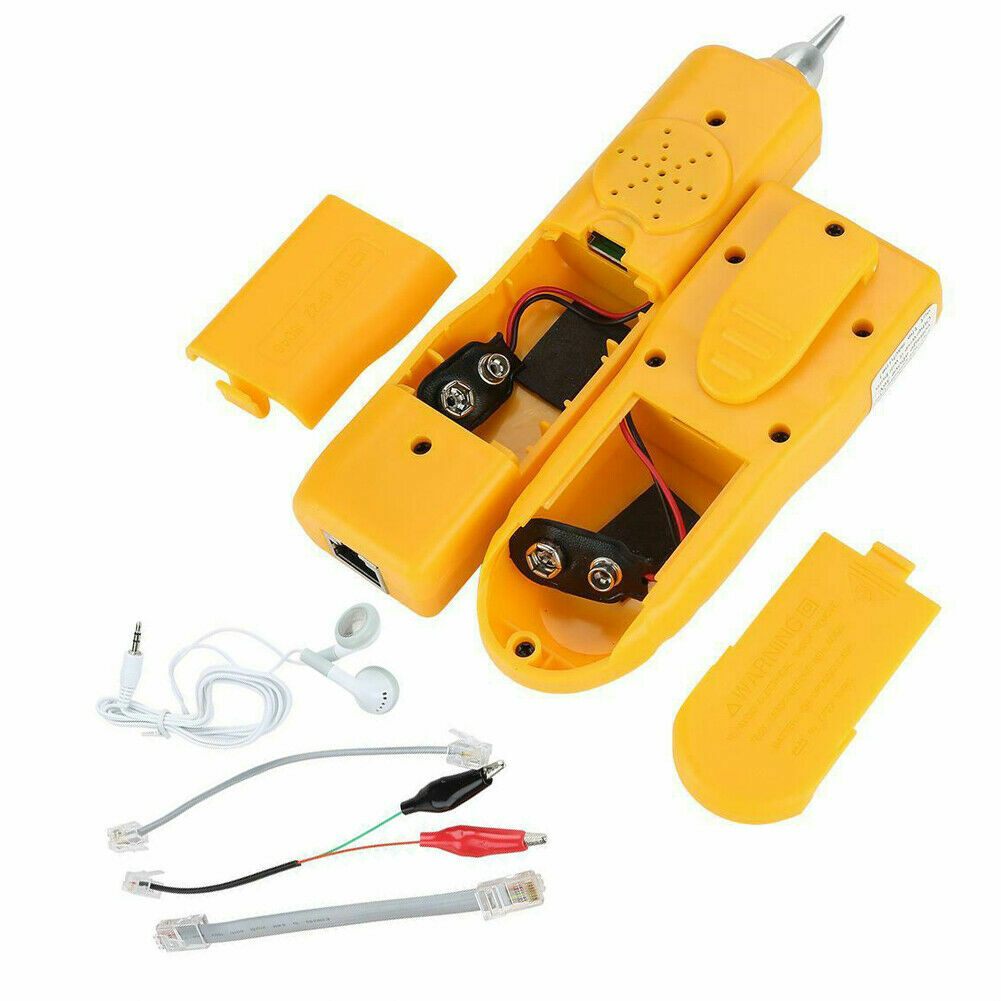 RJ11/45 Cable Tester Wire Network Telephone Line Tracer Toner LAN Phone ...