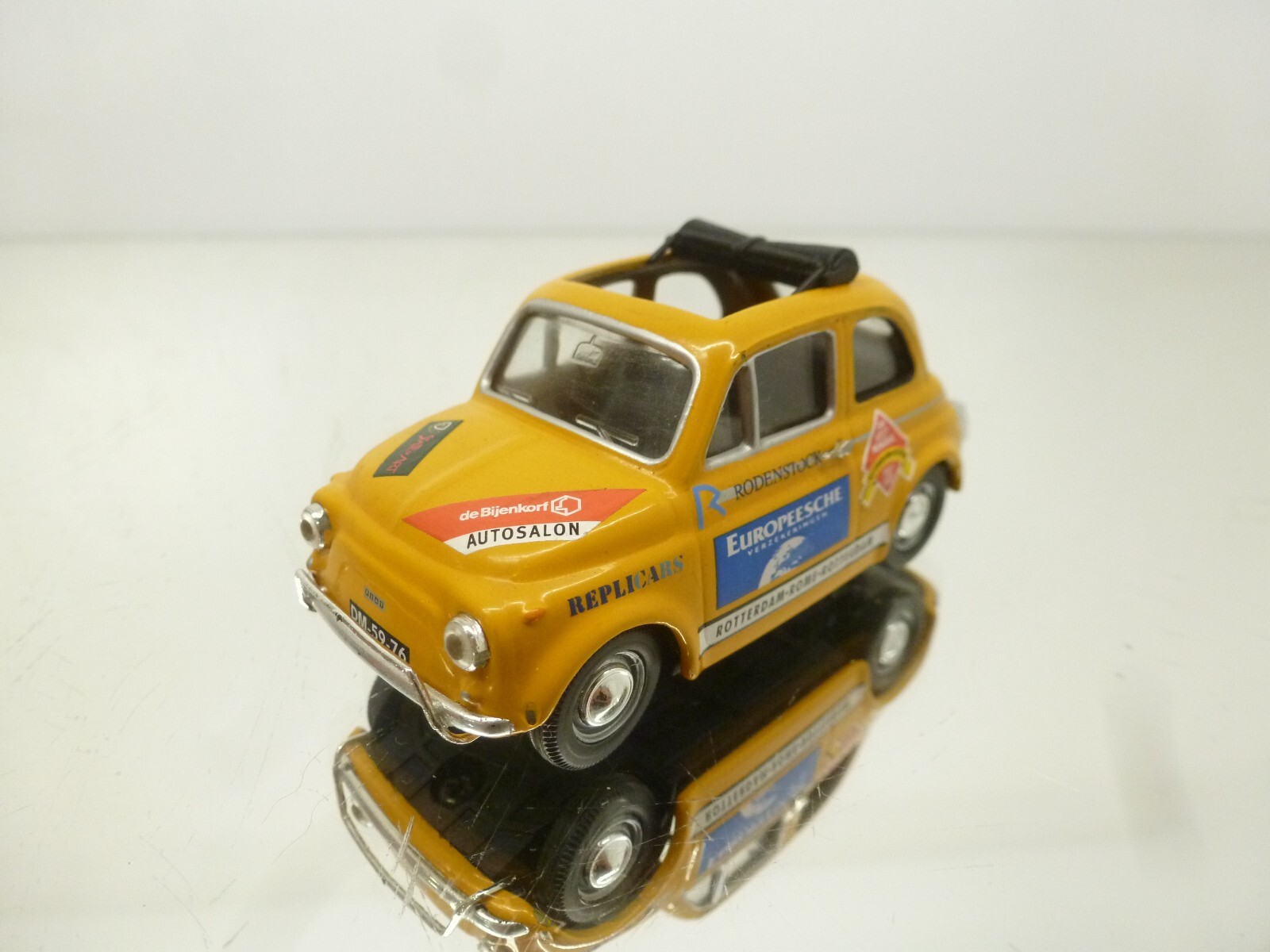 VITESSE V008G FIAT 500 L 1969 JAN APETZ ROME BIJENKORF - 1:43 - GOOD ...