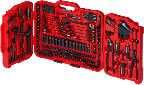 TRUE MECHANIC 312-Piece Mechanics Tool Set and Socket Set, Professional ...