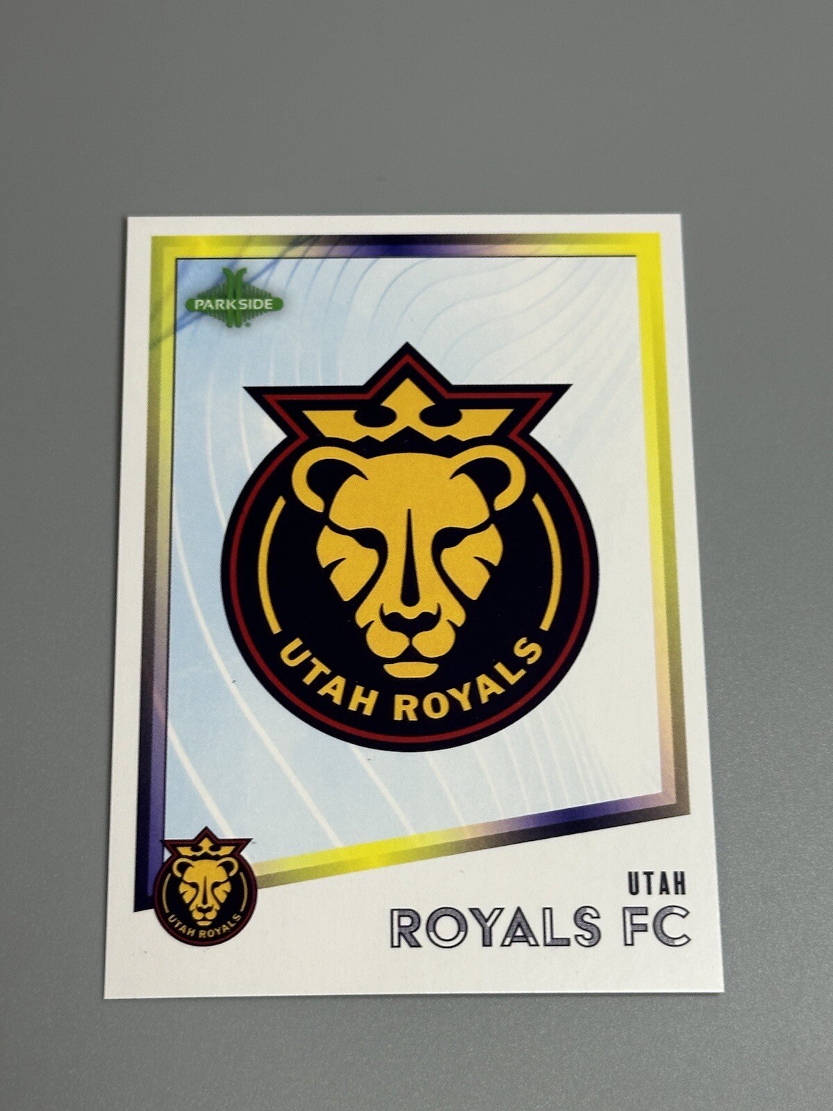 2023 Parkside NWSL Volume 2 Base #247 Utah Royals FC Logo Crest | eBay