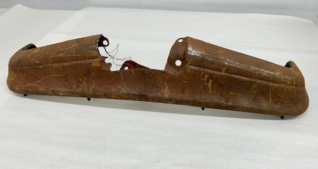 1950 FORD TRUNK LOCK PANEL / LICENSE PLATE LIGHT MOUNT HOUSING 0A ...