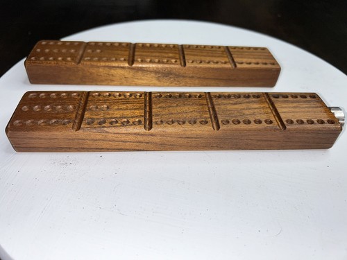 New Rustic Wood Cards Dominoes Game Score Keeping Boards Set MQ | eBay