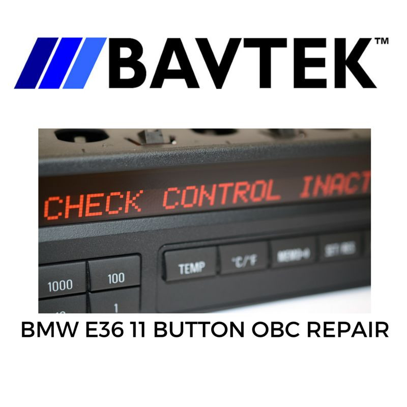 BMW E36 8 11 BUTTON ON BOARD COMPUTER (OBC) 318i 328is M3- PIXEL REPAIR ...
