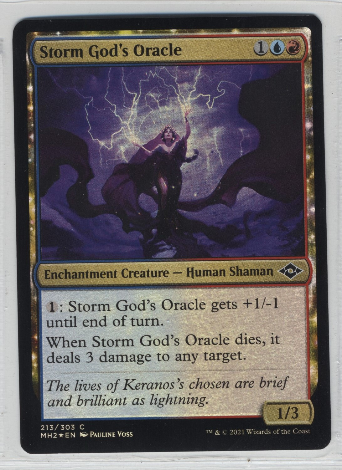 Magic the Gathering Storm God's Oracle Modern Horizons 2 Foil x1 MTG | eBay