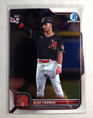 2022 Bowman Chrome Alek Thomas Rookie #76 Arizona D-Backs RC | eBay