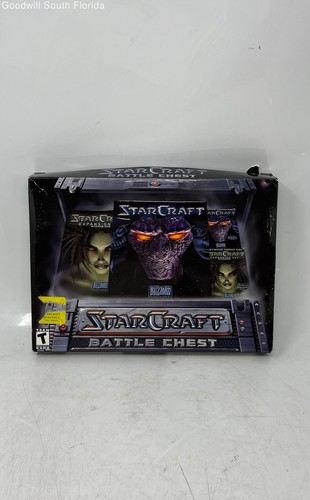 Starcraft Battle Chest Boxing First Edition For PC Open Box Not Tested ...