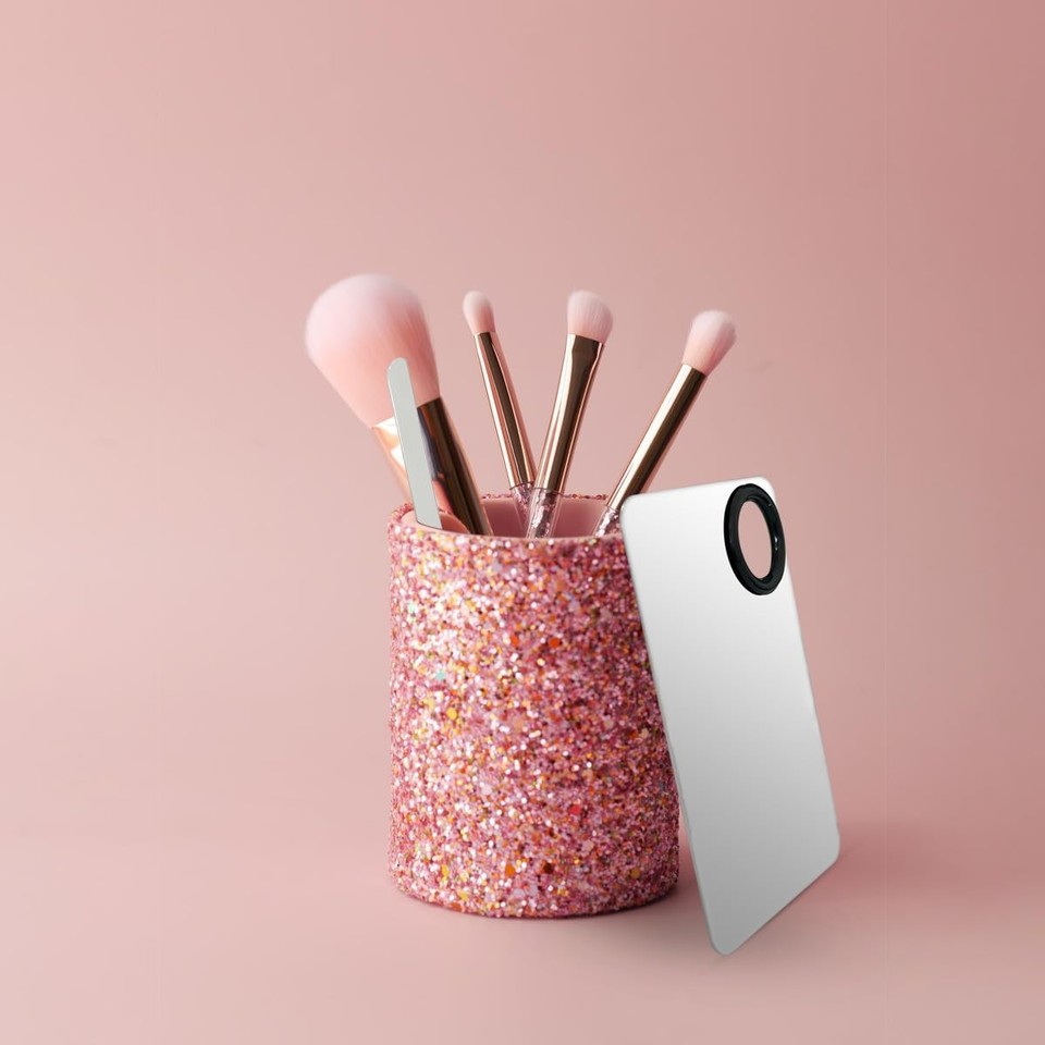 Korean Makeup Spatula Set, {spatula_color=NO, palette_color=Transparent ...