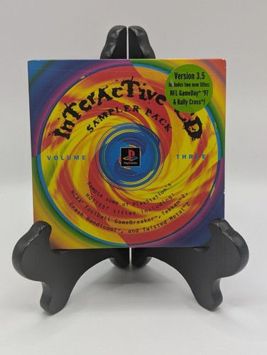 Sony PlayStation PS1 Interactive CD Volume 3 Sampler Pack Demo Disc W ...