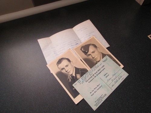 WW2 German POW Post Card & Luftwaffe portrait photographs of sender ...