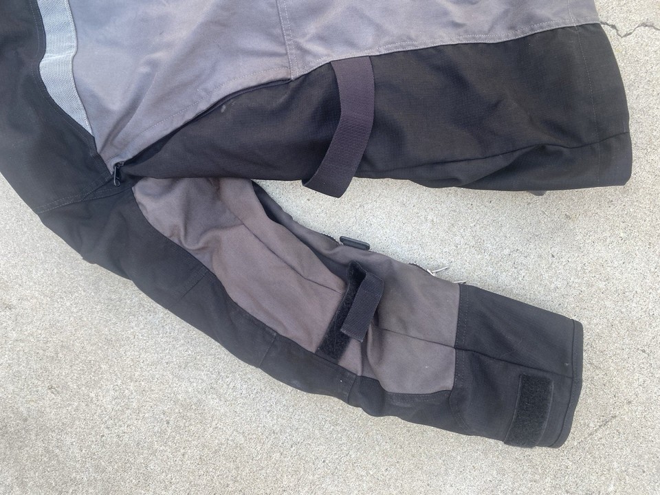 BMW Motorrad Motorcycle Racing Jacket Commuter 3 Mens XL Black Gray w ...