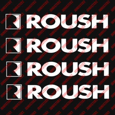 Roush Brakes Sticker Alcon Mustang Die Cut Vinyl Decal Graphics Logo ...