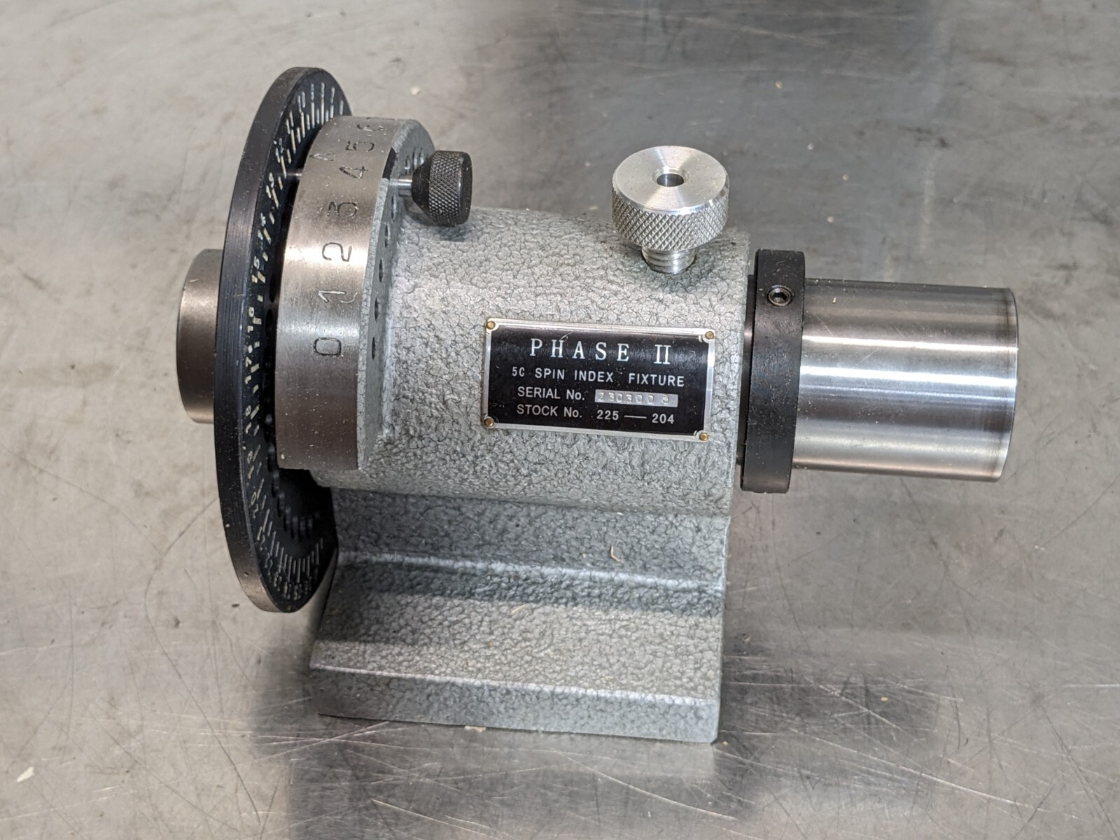 Phase II Spin Index Fixture for 5C Collets 1-1/8