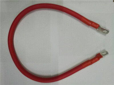 0 Gauge Tinned Battery Power Lead - Red - 750mm/ Heaviest Pre-Made ...