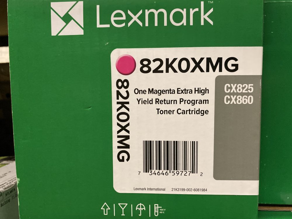 Lexmark CX825 Toner Cartridge - Magenta for sale online | eBay