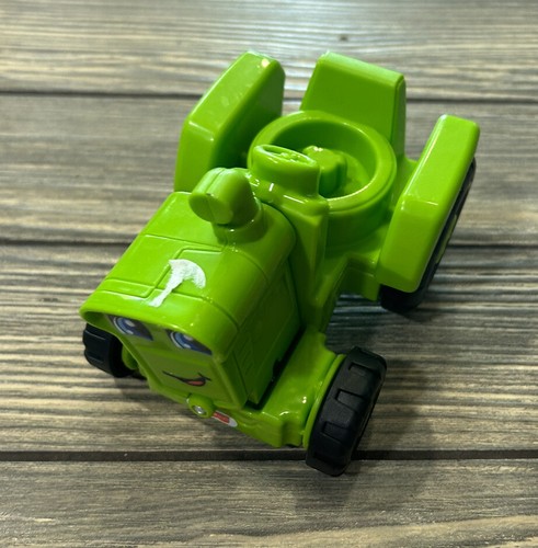Fisher Price Little People Green Farm Helper Harvester Tractor | eBay