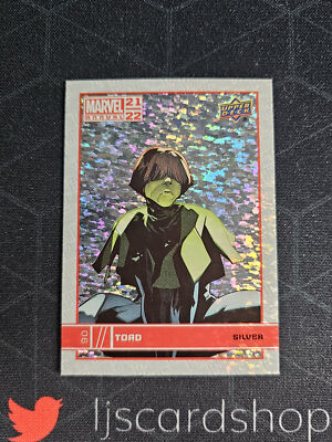 2021-22 Upper Deck Marvel Annual Toad #90 Silver Sparkle SPM | eBay