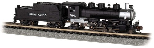Bachmann 51558 N Scale 2-6-2 Prairie Steam Locomotive Union Pacific UP ...
