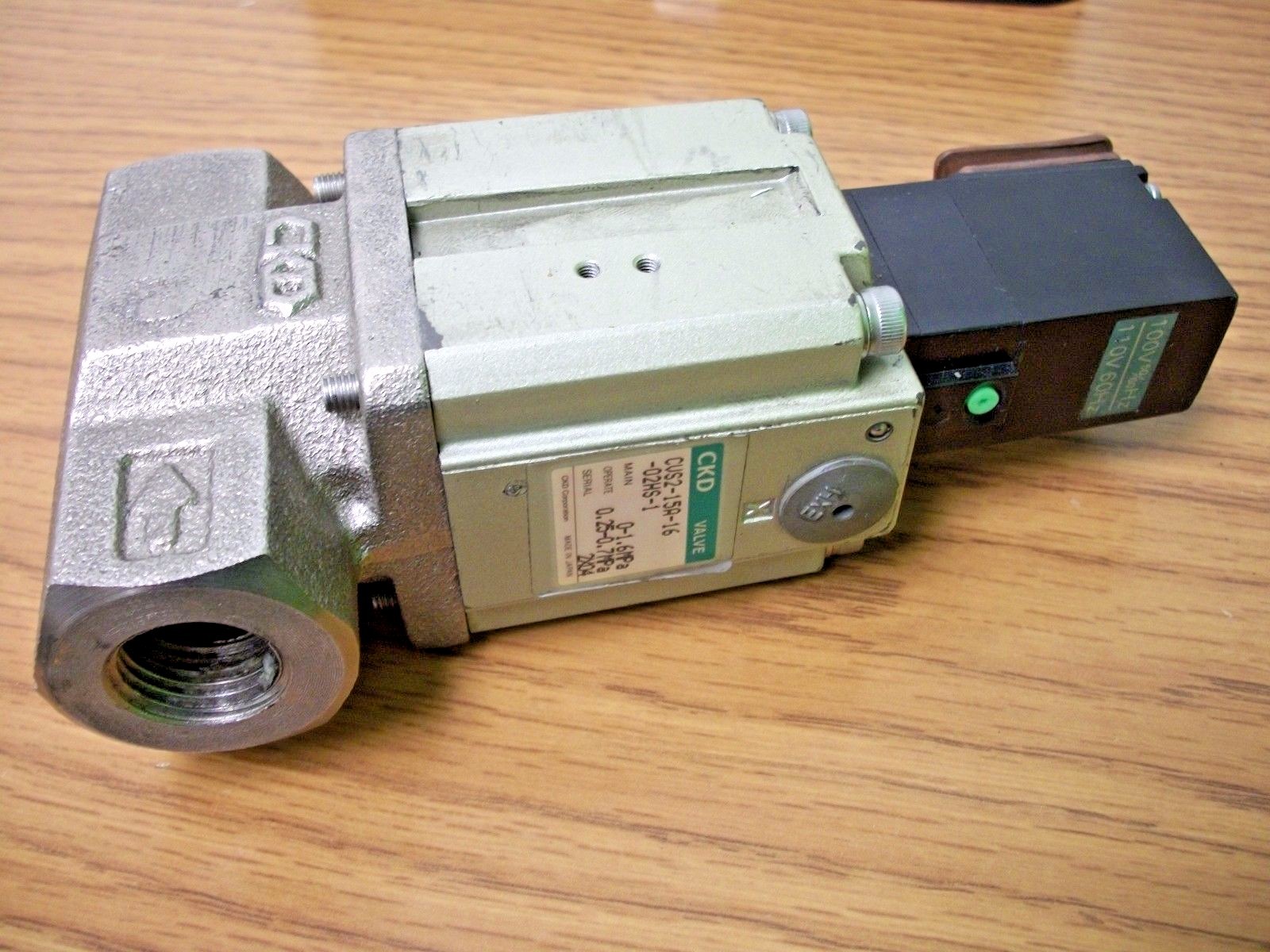 CKD SOLENOID COOLANT VALVE CVS2-15A-16-02HS-1 | eBay