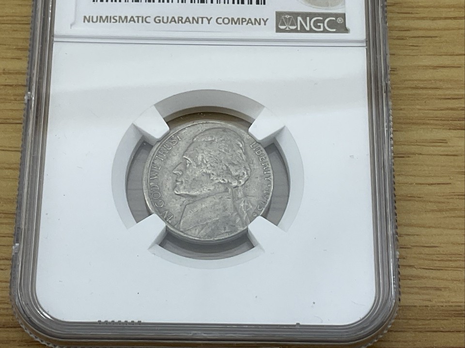 1975 D Jefferson Nickel Mint Error Misaligned Die, Graded | eBay
