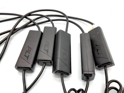 Lot of 5 Plantronics APU-76 UC Adapter Electronic Hook Switch Cable | eBay