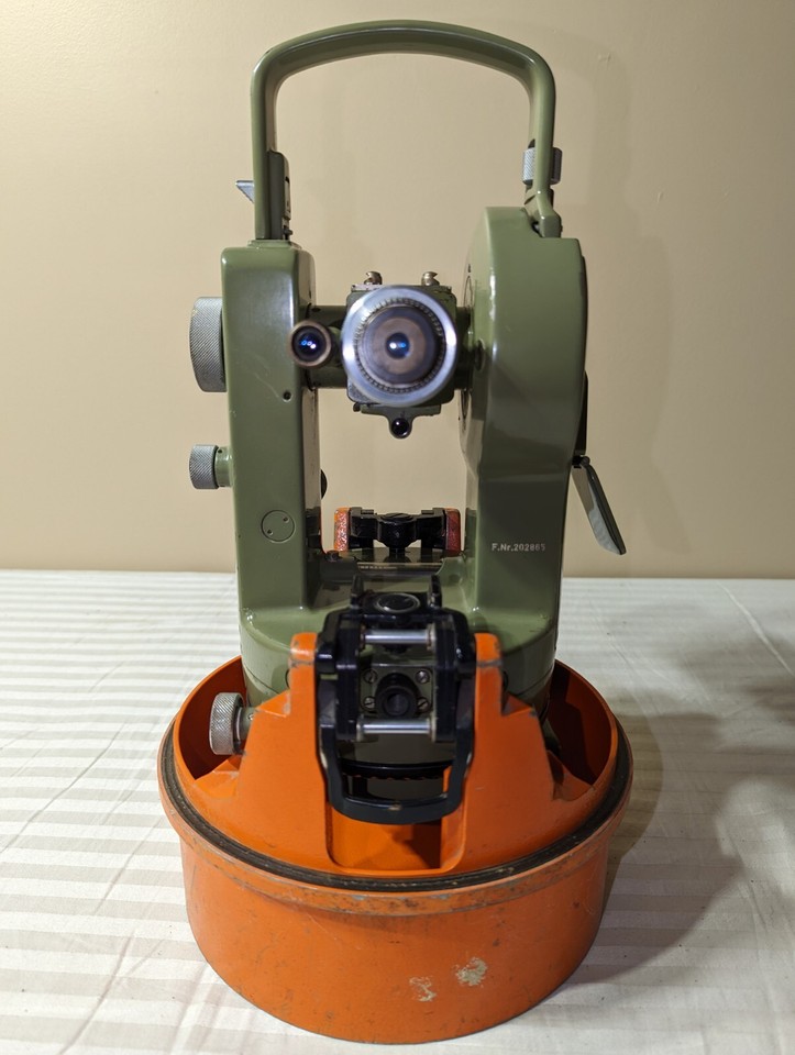 WILD/LEICA Heerbrugg T1 (70) Theodolite with sunshade | eBay