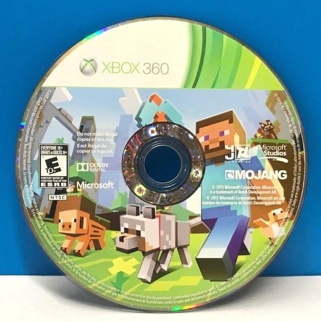 Minecraft: Xbox 360 Edition Cleaned Xbox 360, 2013)Fast Free Ship 🇺🇸 ...