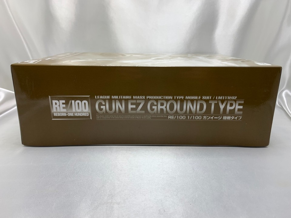 BANDAI RE/100 V Gundam 1/100 Gun EZ Ground Type Premium Bandai Japan | eBay