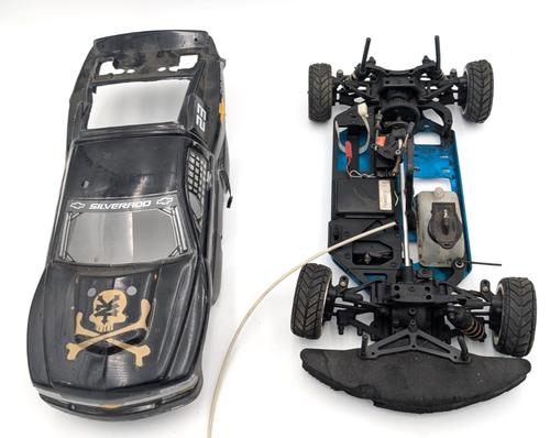 Team Associated Nitro TC3 Chassis, Gas/ Fuel RC Car, Parts Only | eBay