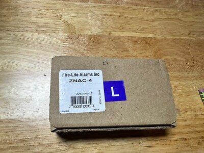 FIRE LITE ALARMS INC ZNAC-4 BOARD "NEW" | eBay