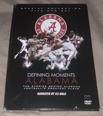 Defining Moments: Alabama Football 2008 ~ 5 DVD Box Set Crimson Tide ...