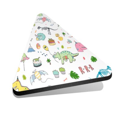1x Triangle Fridge MDF Magnet Dinosaur Party Rawr T-Rex Unisex #170550 ...