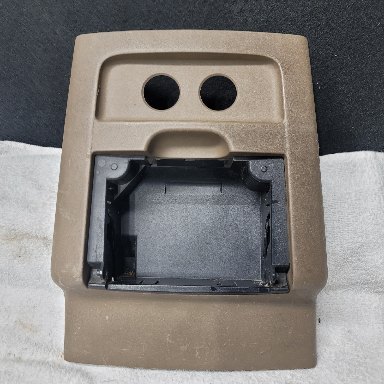 2005-2012 Nissan Pathfinder Center Console Rear Back Cover Oak Climate ...