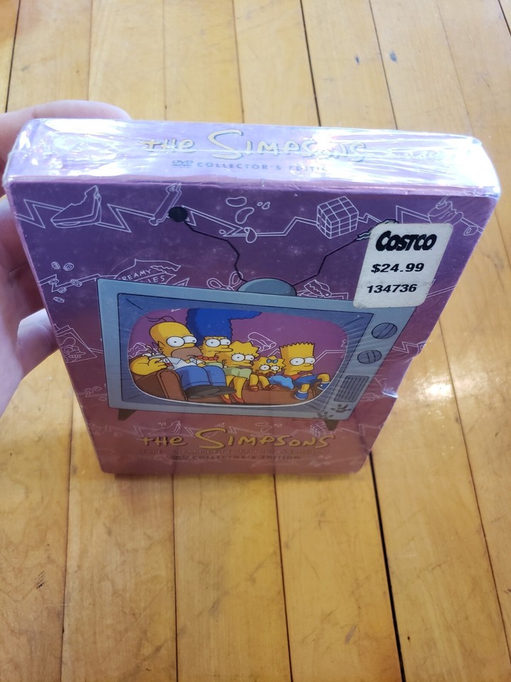 The Simpsons: Third Season 3 - Collector's Edition DVD Set SEALED New ...