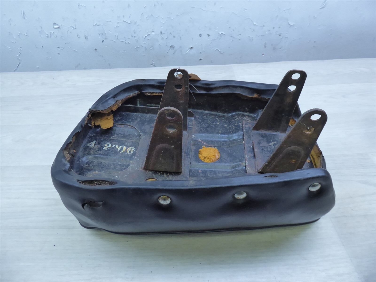 1972 Honda Z50A Mini Trail H1509-1) seat saddle cushion pan | eBay