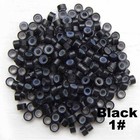 5mm 500/1000pcs Silicone Lined Micro Loop Clip Rings/Beads for Hair ...