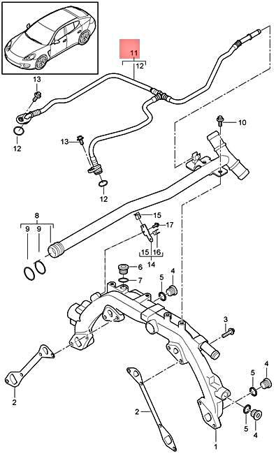 Porsche 94610602622 Genuine OEM Vent Tube for sale online | eBay